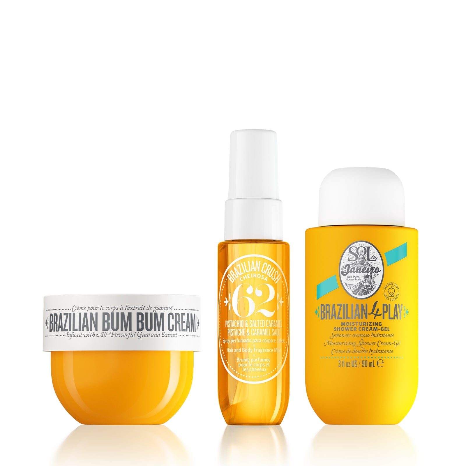 Bum Bum Jet Set - Travel Sized Body Care Trio - Sol de Janeiro
