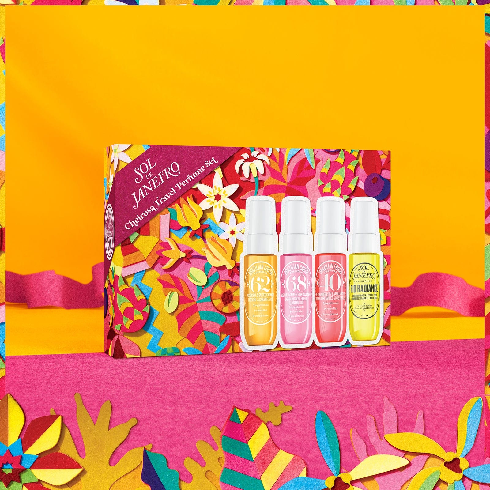 Cheirosa Travel Perfume Set 4 Piece Gift Set Sol De Janeiro Cheirosa Travel Perfume Set 4 Piece Gift Set Sol De Janeiro