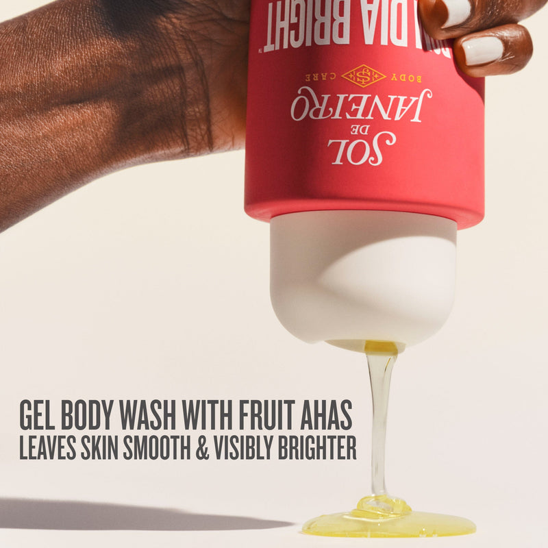 Bom Dia Bright Clarifying AHA BHA Body Wash - Sol de Janeiro