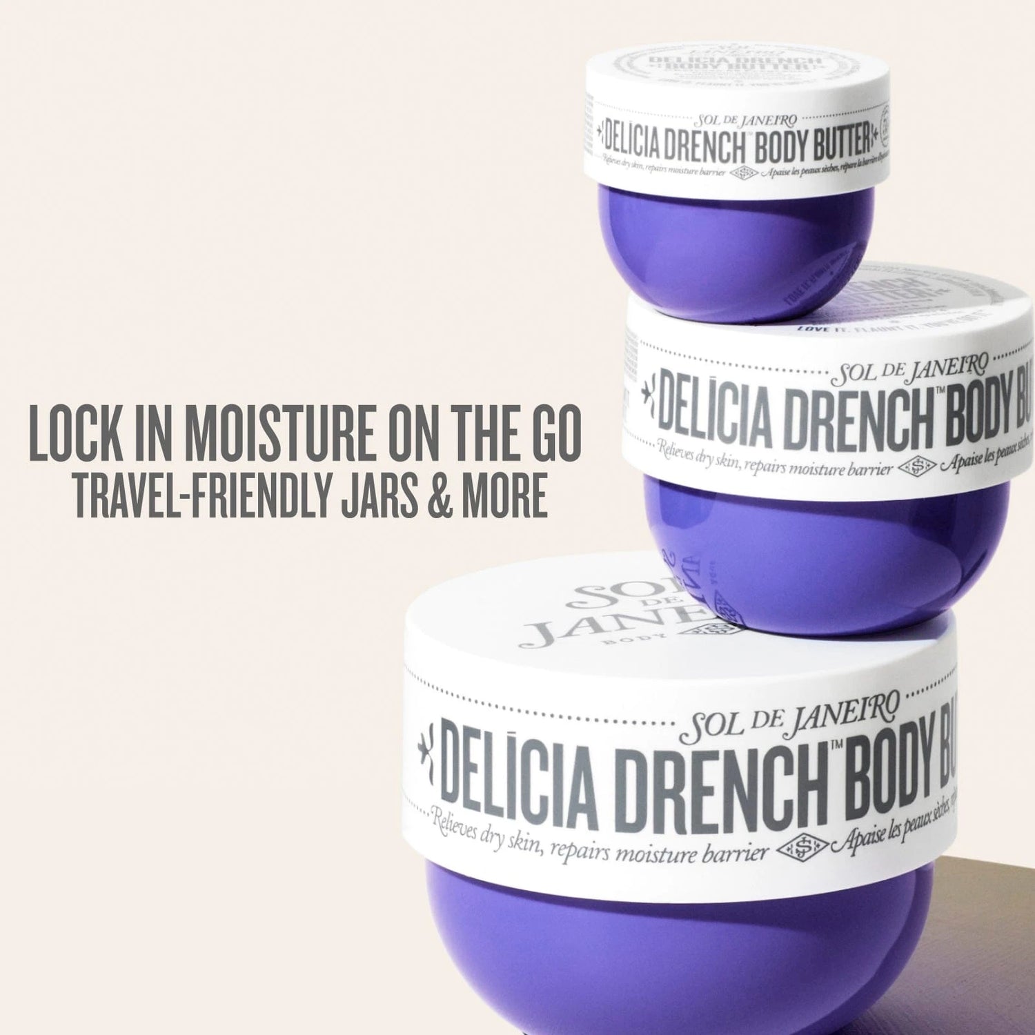 Delícia Drench Body Butter - Deep Moisture Barrier Repair Body Cream ...