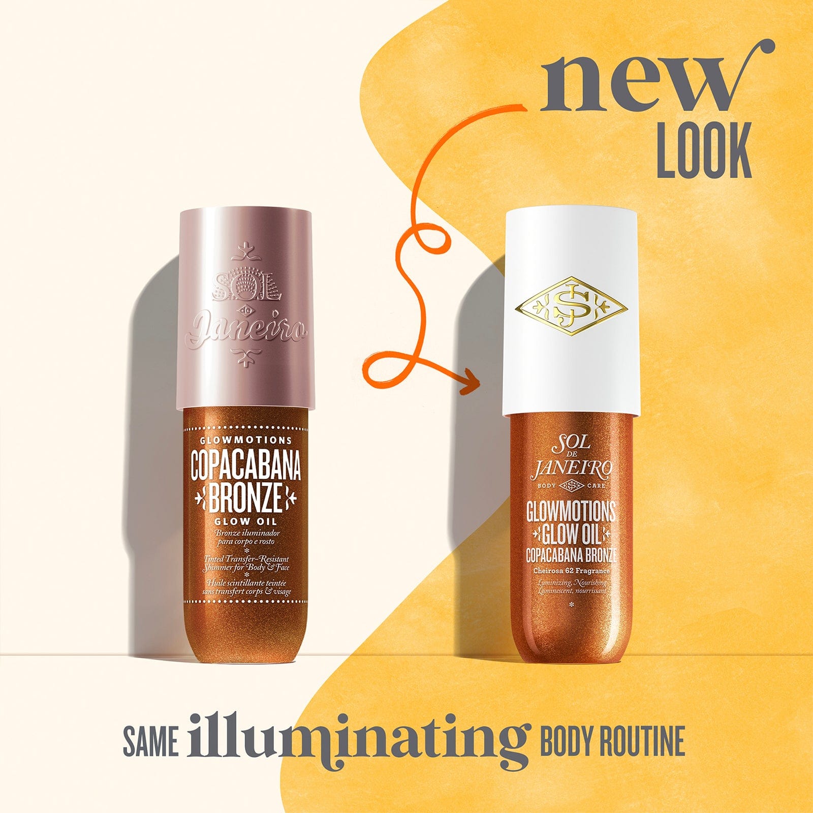 GlowMotions Glow Oil - Shimmer Body Bronzer - Sol de Janeiro