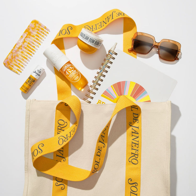 SOL Recycled Canvas Tote Bag - Eco-Friendly - Sol de Janeiro